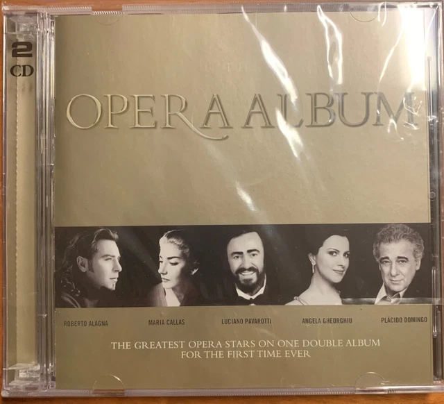 CD SCELLÉ - The Opera Album, Maria Callas, Luciano Pavarotti, Placido ...