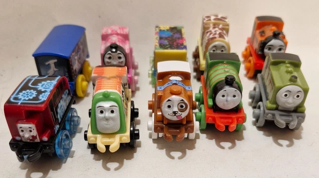 THOMAS THE TANK Engine & Friends Mini Figures X10 Thomas LTD VGC £10.99 ...