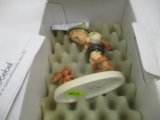 GOEBEL PORZELLAN FIGUR "Jägerlein" Nr. 987 - Hum 6/0 - signiert - 12 cm ...