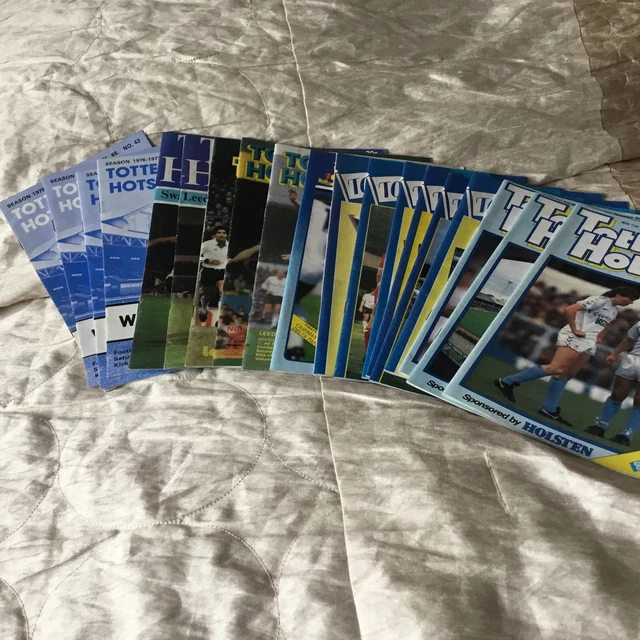 FOOTBALL MEMORABILIA TOTTENHAM Hotspur (Spurs) 1976-1984 Plus ...