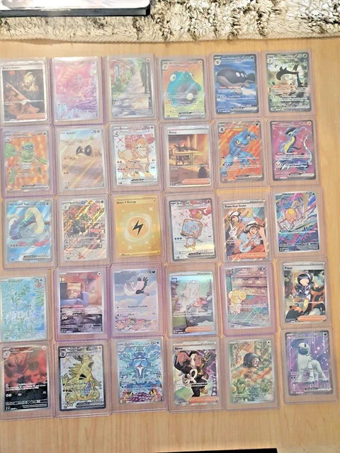 POKÉMON CARD TCG SV Bundle Bulk Ex Reverse Holo Code 1500+ Cards Sealed ...