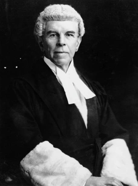 ENGLISH JUDGE CHARLES Montague Lush wearing his robes OLD PHOTO $8.50 ...