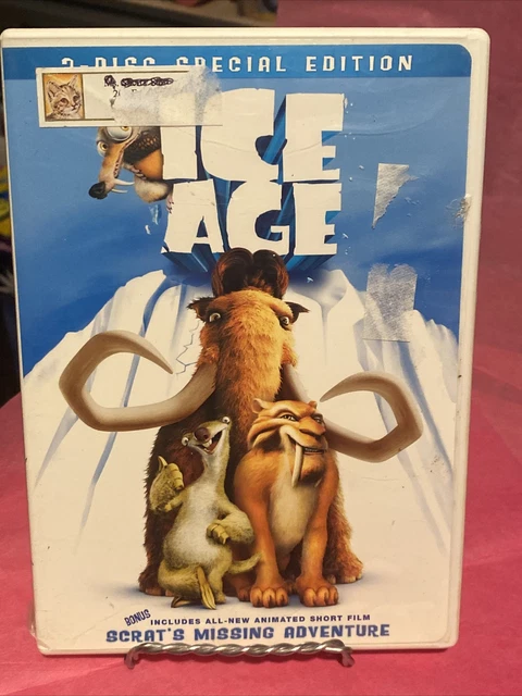 ICE AGE (DVD, 2002, 2-Disc Set, Includes Full Frame and Widescreen ...