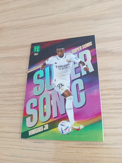 VINICIUS JR PANINI Fifa Top Class 2023 Supersonic Card 157 Real Madrid ...