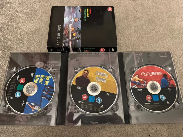 3 SPIKE LEE Joints - Do The Right Thing/ Jungle Fever/ Clockers Dvd, 3 ...