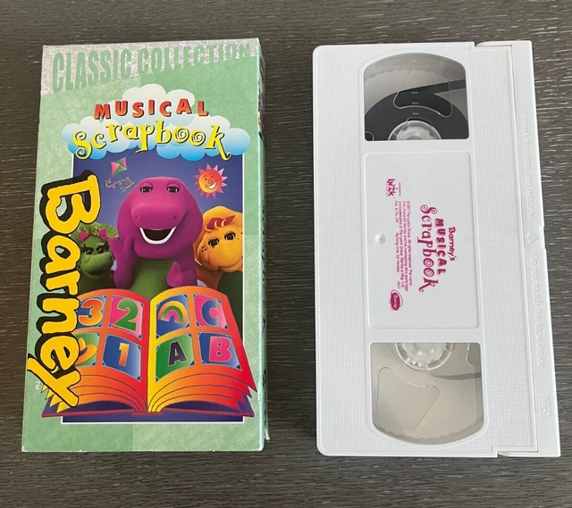 BARNEY CLASSIC COLLECTION - Barneys Musical Scrapbook (VHS, 1997) £11. ...