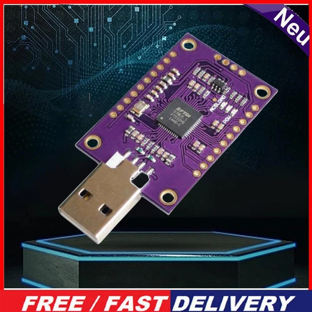 USB TO JTAG UART/ FIFO SPI/ I2C Module High Speed Multifunction (FT232H ...