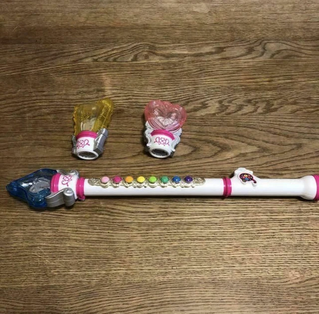 GLITTER FORCE PRETTY Cure PreCure Plush Talking Gura Fresh cure stick ...