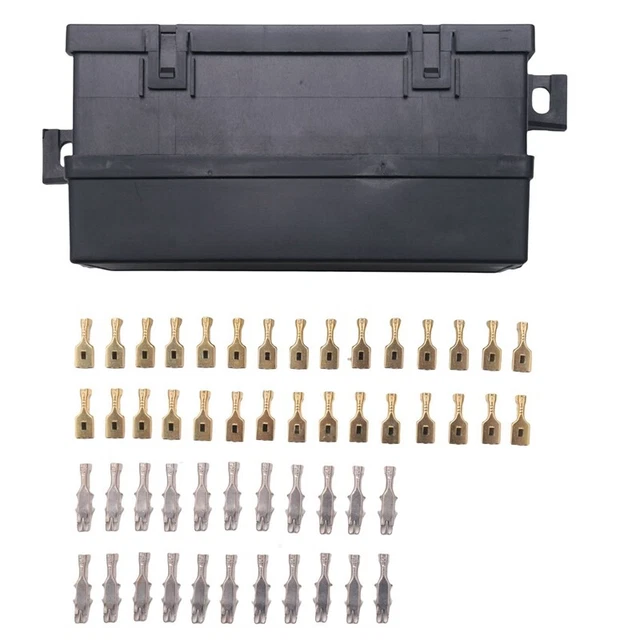 CAR 11 WAY Fuse Holder Relay Box with Terminals Relays Connectors ...