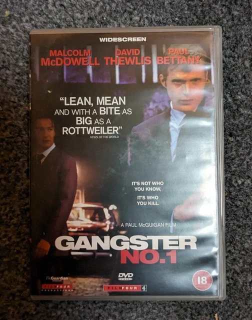 GANGSTER NO.1 (DVD) Malcolm McDowell*Paul Bettany London Crime Thriller ...