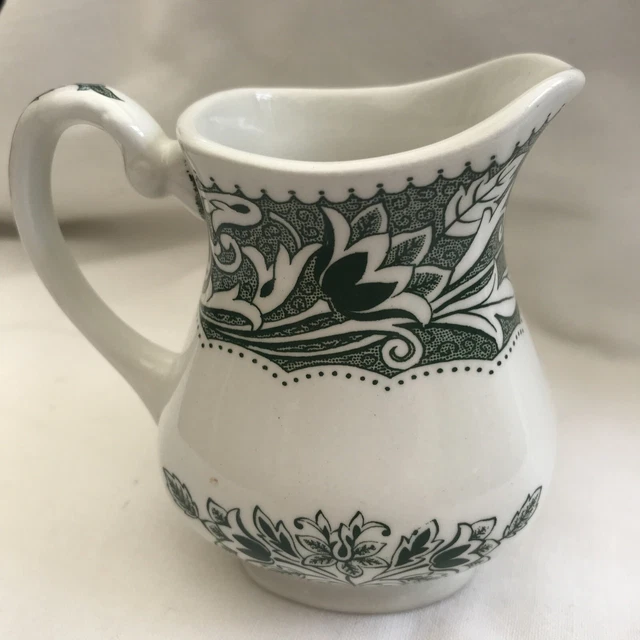 MILK JUG/CREAMER, J&G Meakin Ironstone, Renaissance pattern, footed ...