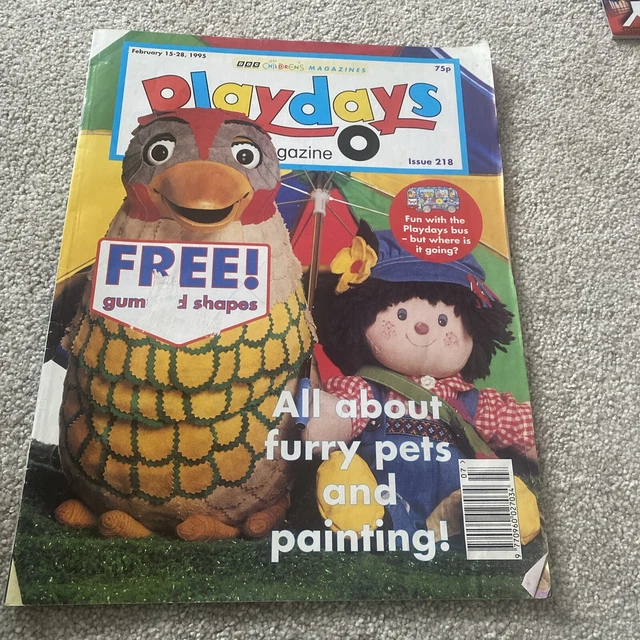 PLAYDAYS MAGAZINE £12.16 - PicClick UK