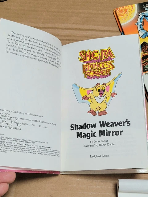 VINTAGE LADYBIRD BOOKS He-man Iron Master & She-ra Shadow Weaver Magic ...