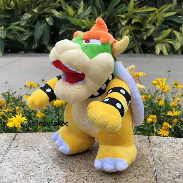 SUPER MARIO BROS Plush Bowser Koopa 10" Stuffed Toy Cartoon Movie Doll Gift £16.79 - PicClick UK