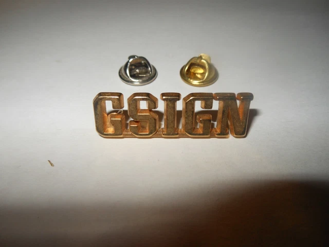 INSIGNE GENDARMERIE GSIGN Avant Gign Attache Pin's EUR 9,99 - PicClick FR