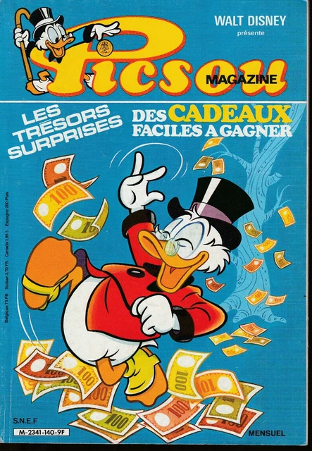 PICSOU MAGAZINE NUMÉRO 140 De Octobre 1983. Bien Lire L'annonce Merci ...