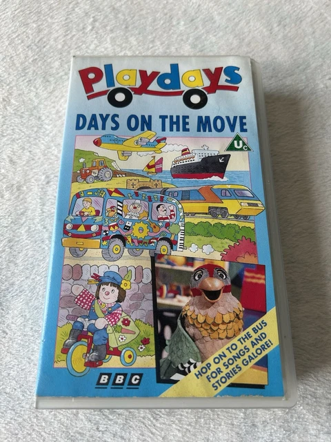 PLAYDAYS - DAYS On The Move (VHS/H, 1995) £1.75 - PicClick UK