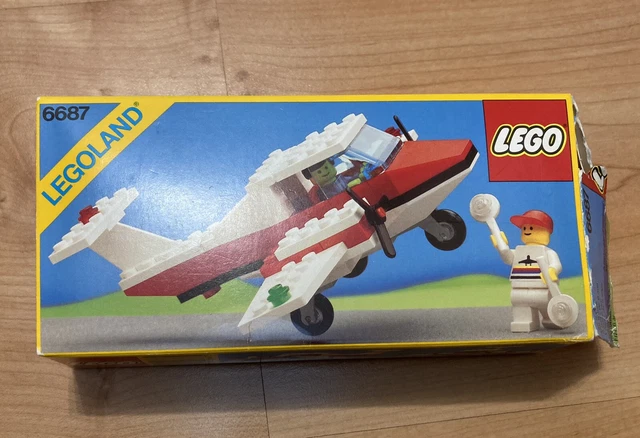 VINTAGE LEGO 6687 Turbo Prop I Complete with Box & Instructions £79.21 ...