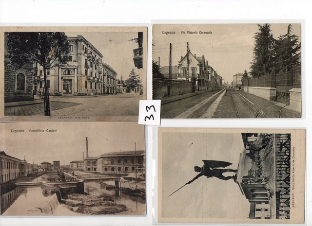 LEGNANO (MI) Blocco N° 33 Di 4 Cartoline EUR 10,00 - PicClick IT