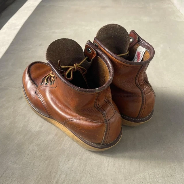 RED WING 875 Vertical Feather Irish Setter 8 1/2 E #0113 £192.42 ...