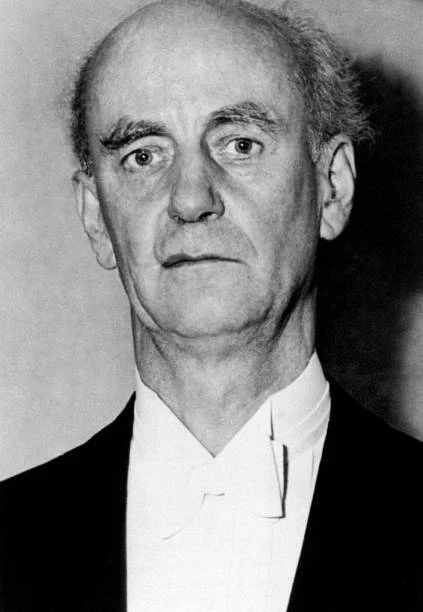GERMAN CONDUCTOR AND composer Wilhelm Furtwangler 1950s Historic Old ...