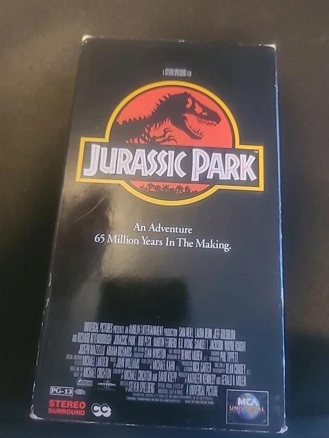 Jurassic Park Vhs 1994 Video Tape Original Dinosaur Movie Rare £9 48