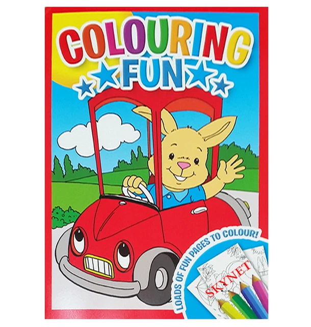A4 COLOURING FUN Colouring Book Books Kids Childrens Boys Girls EUR 5 ...