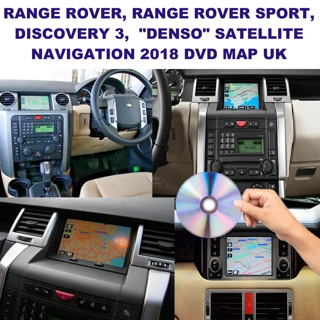 RANGE ROVER, DISCOVERY 3, Rr Sport 2018 "Denso" Satellite Navigation ...