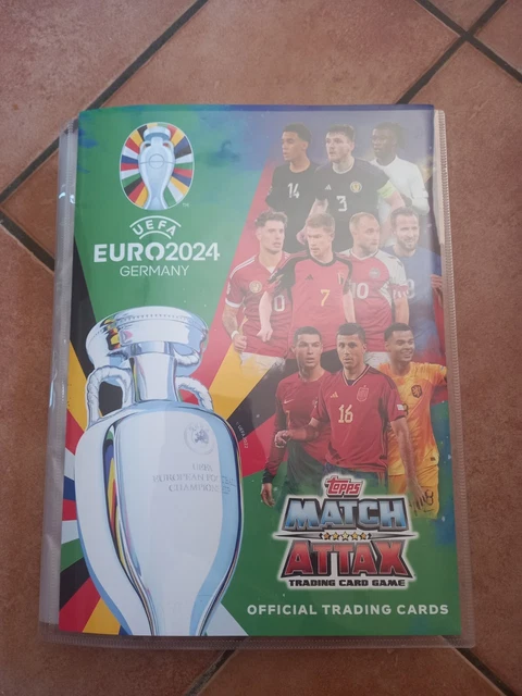 TOPPS MATCH ATTAX Euro 2024 Full Set Completo + Binder Ottime ...