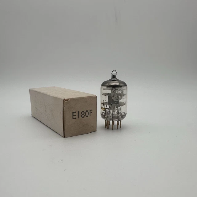 VALVO E180F = 6688 Tube Tested Gold Pins - NOS in Original Box Vacuum ...