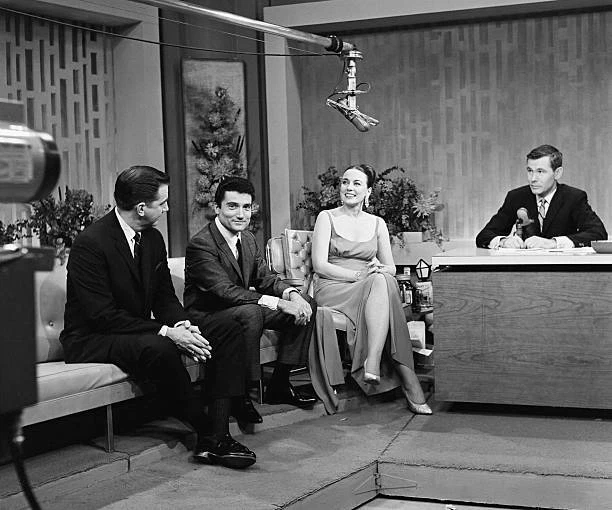 JOHNNY CARSON SHOW Announcer Ed Mcmahon & Patricia Morison Old TV Photo ...