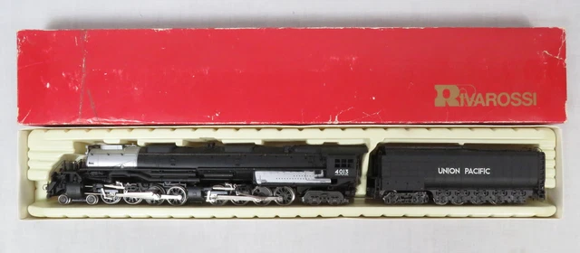 RIVAROSSI MODEL TRAIN Steam Engine w/Tinder Car HO Big Boy 4-8-8-4 4005 ...