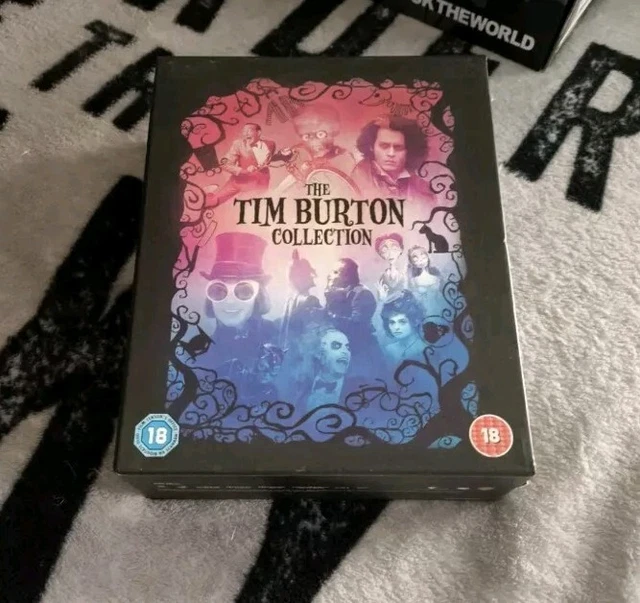 THE TIM BURTON Collection Blu-Ray Limited Edition Box Set Includes Book ...