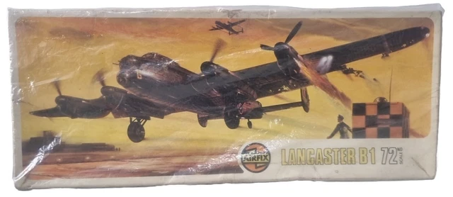 VINTAGE AIRFIX 1/72 581 Series 5 Wwii Avro Lancaster B1 Aircraft ...