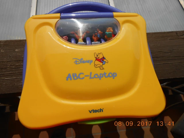 WINNIE POOH WALT Disney ABC-Laptop Lerncomputer Fa. vtech voll ...