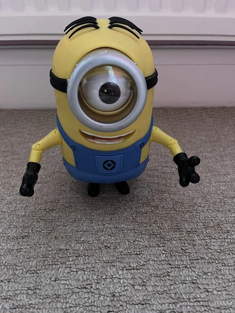 TALKING DESPICABLE ME Minion Stuart toy from Thinkway Toys Hard To Find ...
