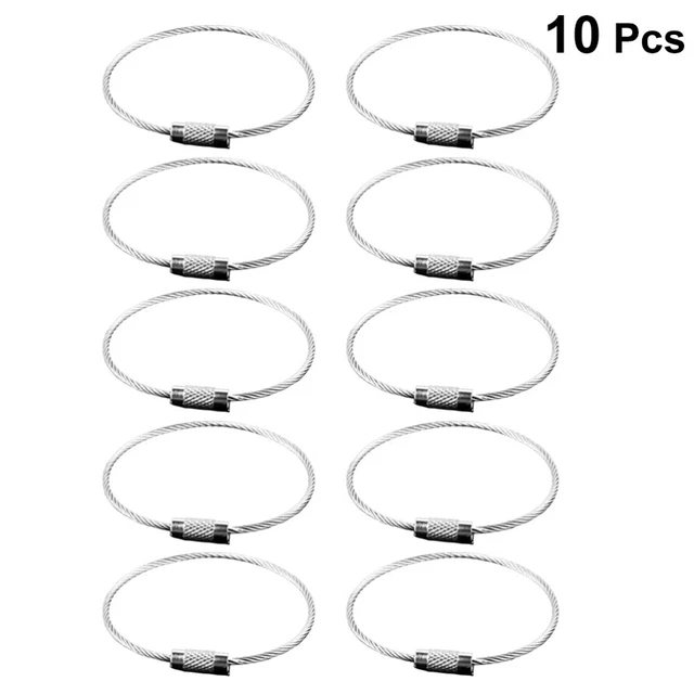 PORTE- EN FIL Métallique Fil D'étiquettes D'identification Fil D ...