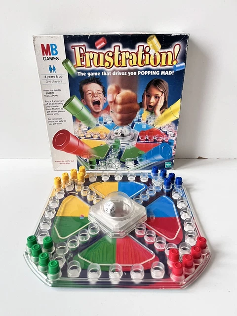VINTAGE FRUSTRATION BOARD Game By MB Games 2000 Complete *Read ...