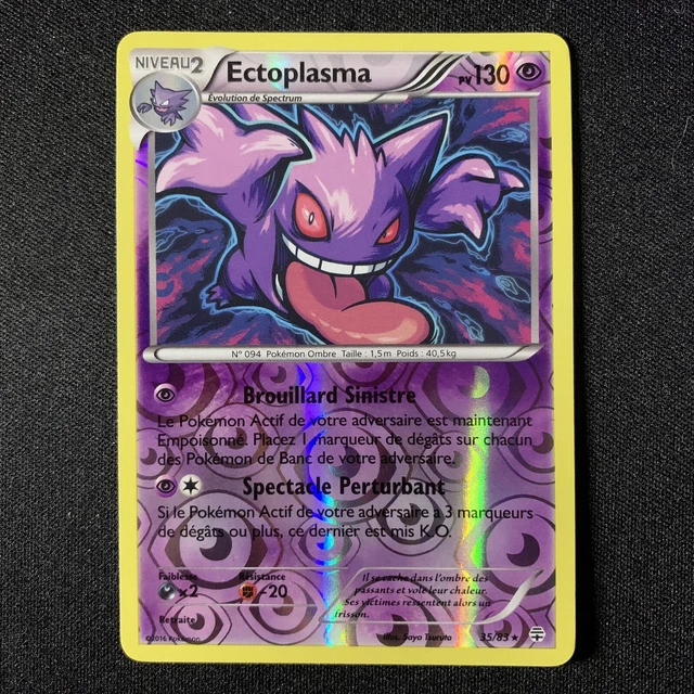 CARTE POKÉMON 35/83 Ectoplasma - REVERSE Série Générations FR EUR 19,90 ...