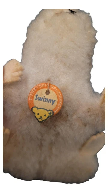 STEIFF SWINNY COCHON d'Inde Peluche Vintage Nostalgique EUR 12,95 ...