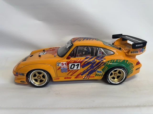 TAMIYA PORSCHE 911 GT2 Racing Kit 84399 TA02 SW 1/10Scale NEW BUILT ...