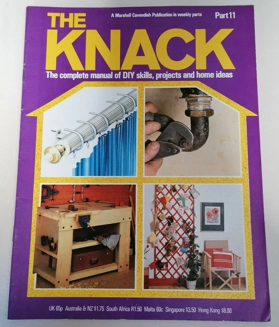 MAGAZINE - VINTAGE 1981 The Knack DIY Marshall Cavendish Manual Part 11 ...