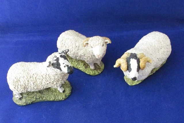 VINTAGE STEF SHEEP Figures Handmade In UK £24.00 - PicClick UK