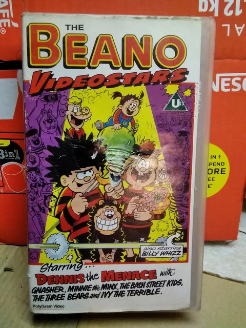 THE BEANO VIDEOSTARS - Vhs Video - Kids Childrens - Dennis The Menace £ ...