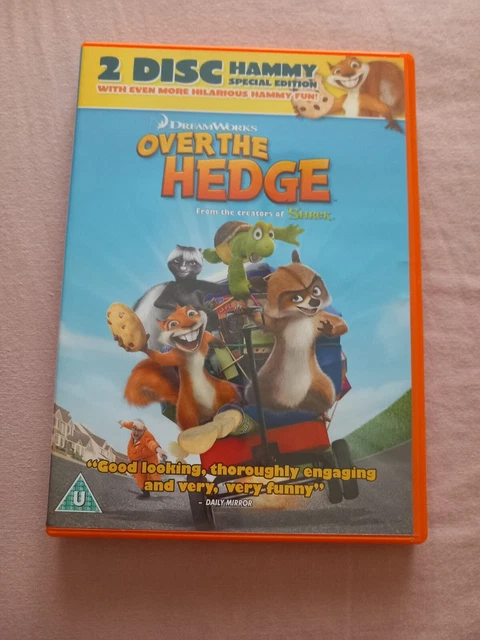 OVER THE HEDGE DVD, 2 Disc Hammy Special £1.49 - PicClick UK