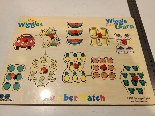 THE WIGGLES FLOOR Jigsaw Puzzle The Original Wiggles Big Red Car 63 x ...