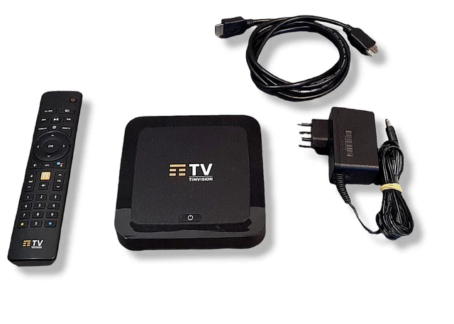 TIM BOX 4K 32GB Decoder Digitale con Telecomando - Nero EUR 40,00 ...
