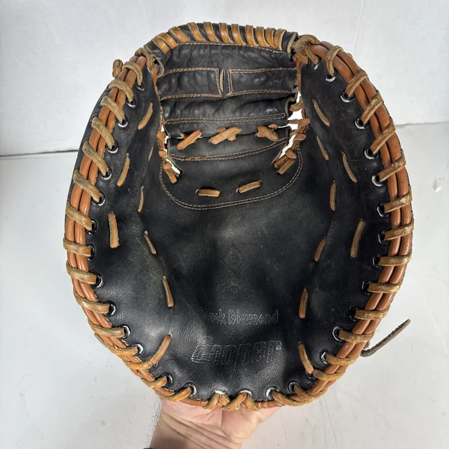 VINTAGE COOPER 299 Black Ambidextrous Baseball Glove Mitt RHT LHT Rare ...