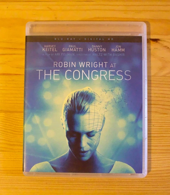 THE CONGRESS BLU-RAY Drafthouse Films Robin Wright Harvey Keitel Rare ...