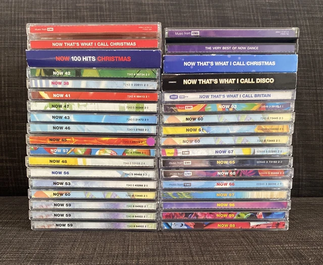 CD JOB LOT x 34 NOW That's What I Call Music! All Listed £29.99 ...